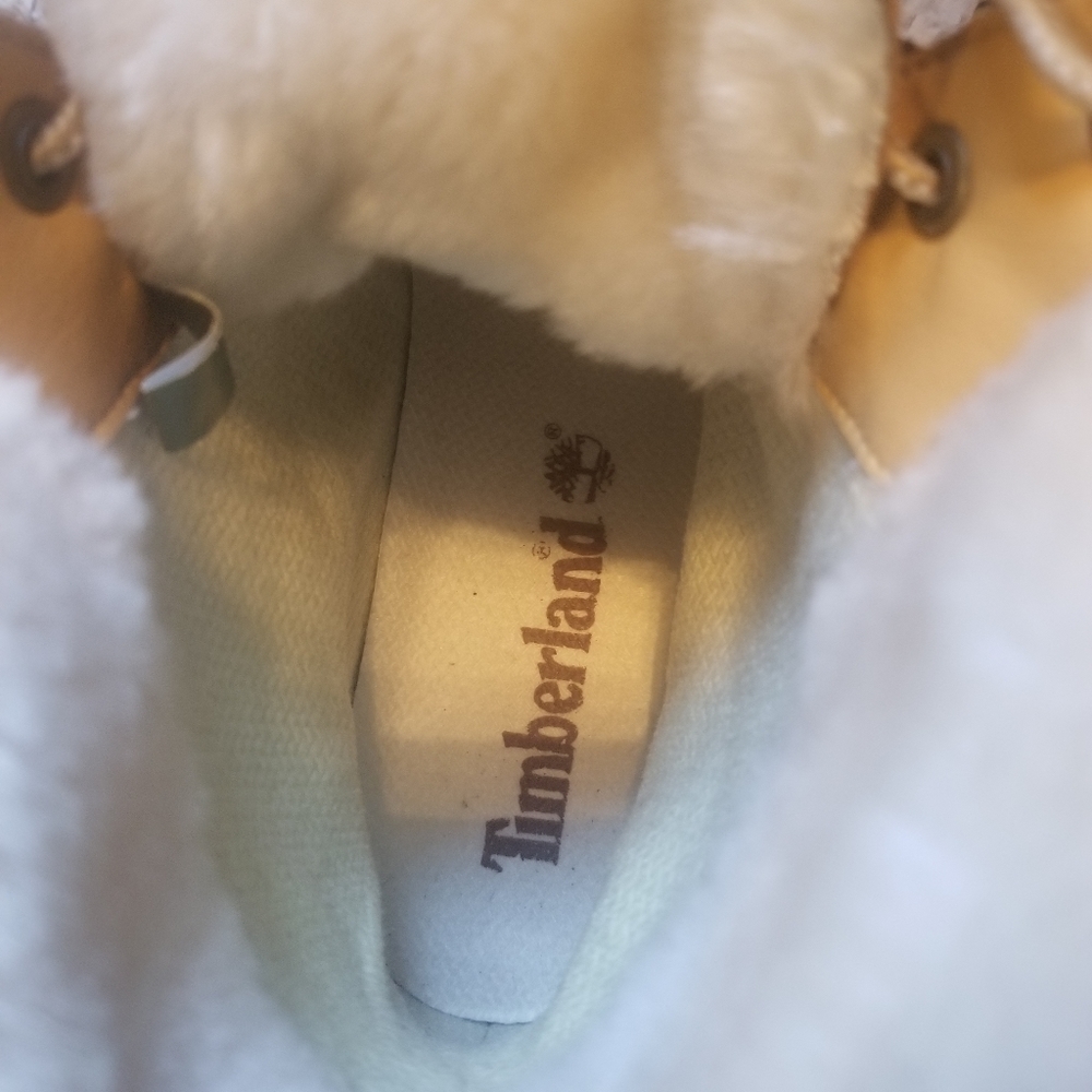 Rare And Vintage Timberland Boots With Fur Trim. Tan … - Gem